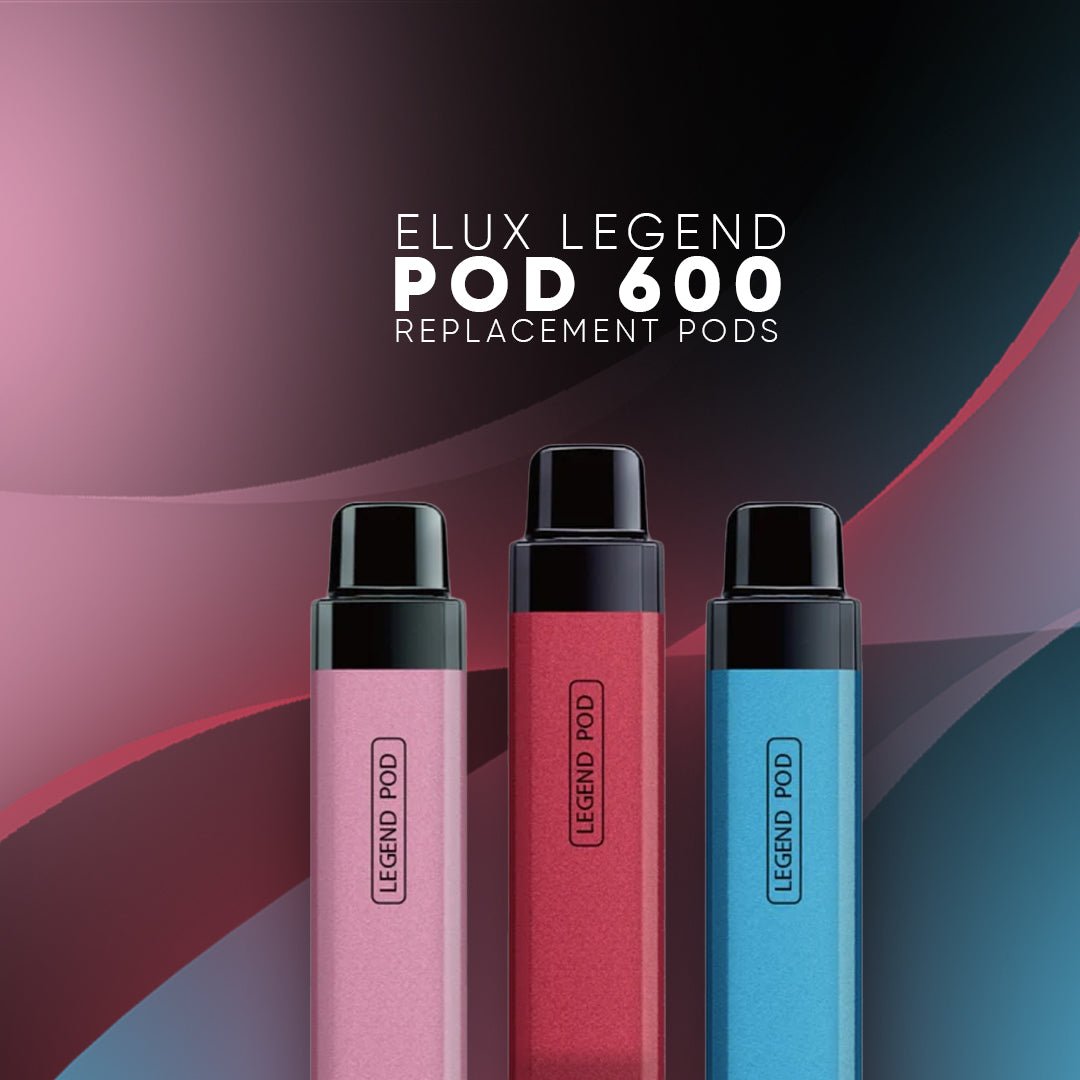 Exploring Elux Legend Pod 600 Replacement Pods and Nicotine Strength ...