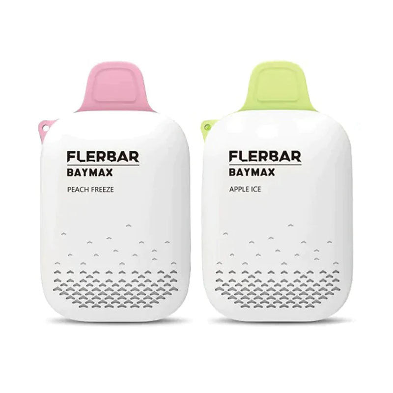 FlerBar Baymax 3500 Puff Disposable Vape Pen Zero Nicotine- Pack of 10 ...