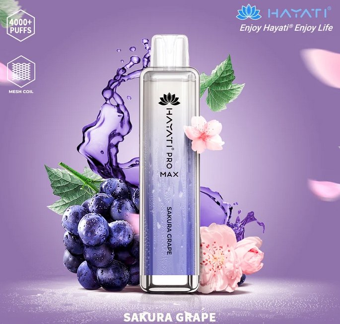 Hayati Pro Max 4000 | Disposable Vape | The Crystal | Bulk Buy UK ...