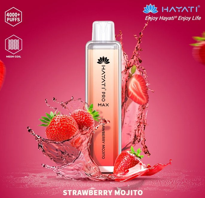 Hayati Pro Max 4000 | Disposable Vape | The Crystal | Bulk Buy UK ...