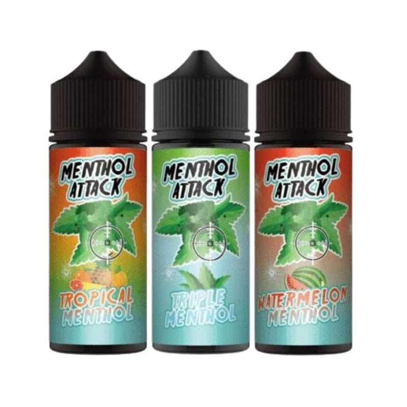 Menthol Attack 100ML Shortfill – Vapingsupply