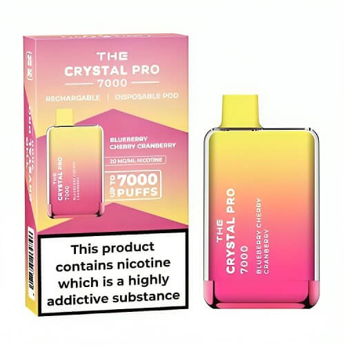 The Crystal Pro 7000 Disposable Vape | Box of 10 | Vapingsupply