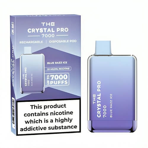 The Crystal Pro 7000 Disposable Vape | Box of 10 | Vapingsupply